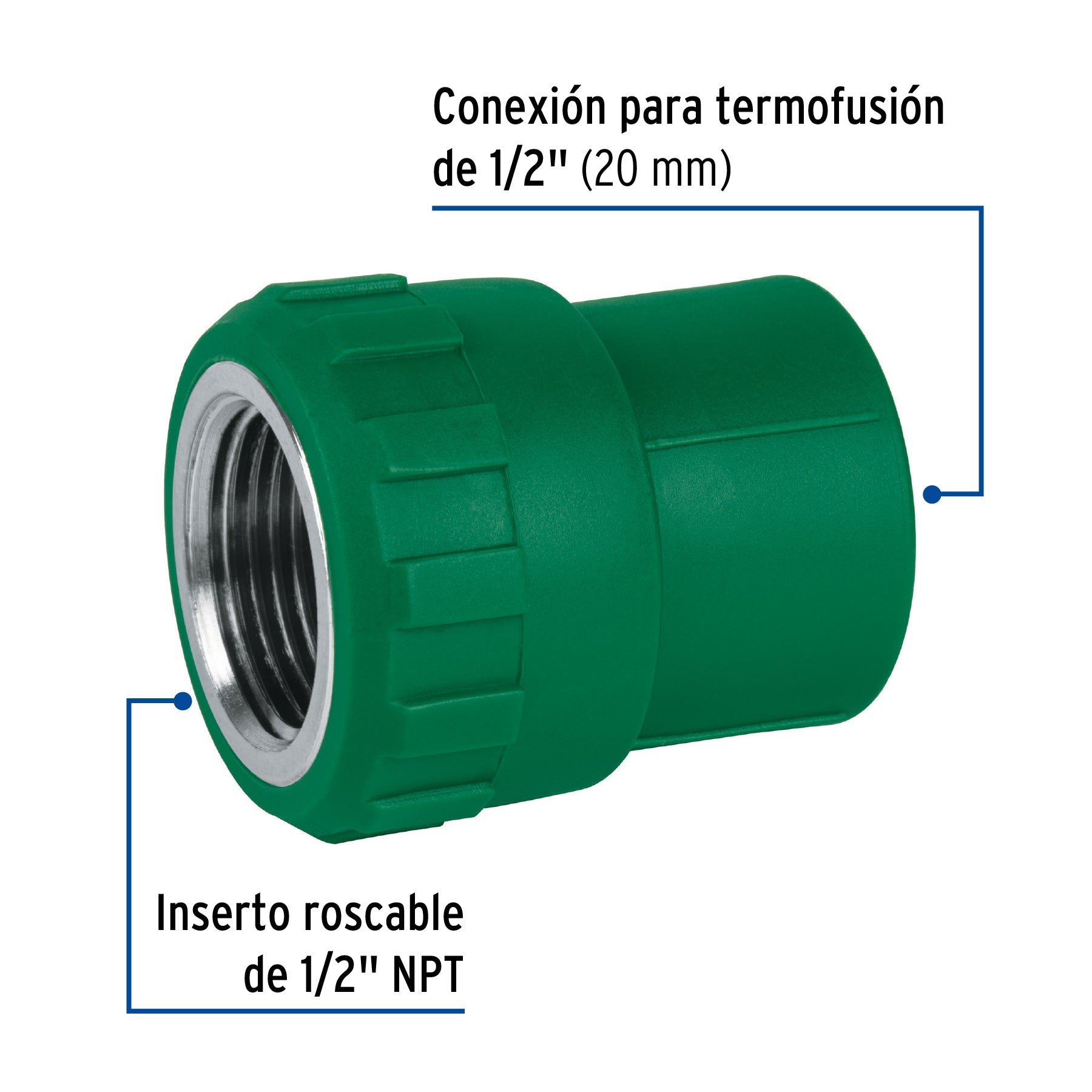 conector-ppr-1-2-19-milimetro-hembra-truper-49885 – Casco de Oro ...