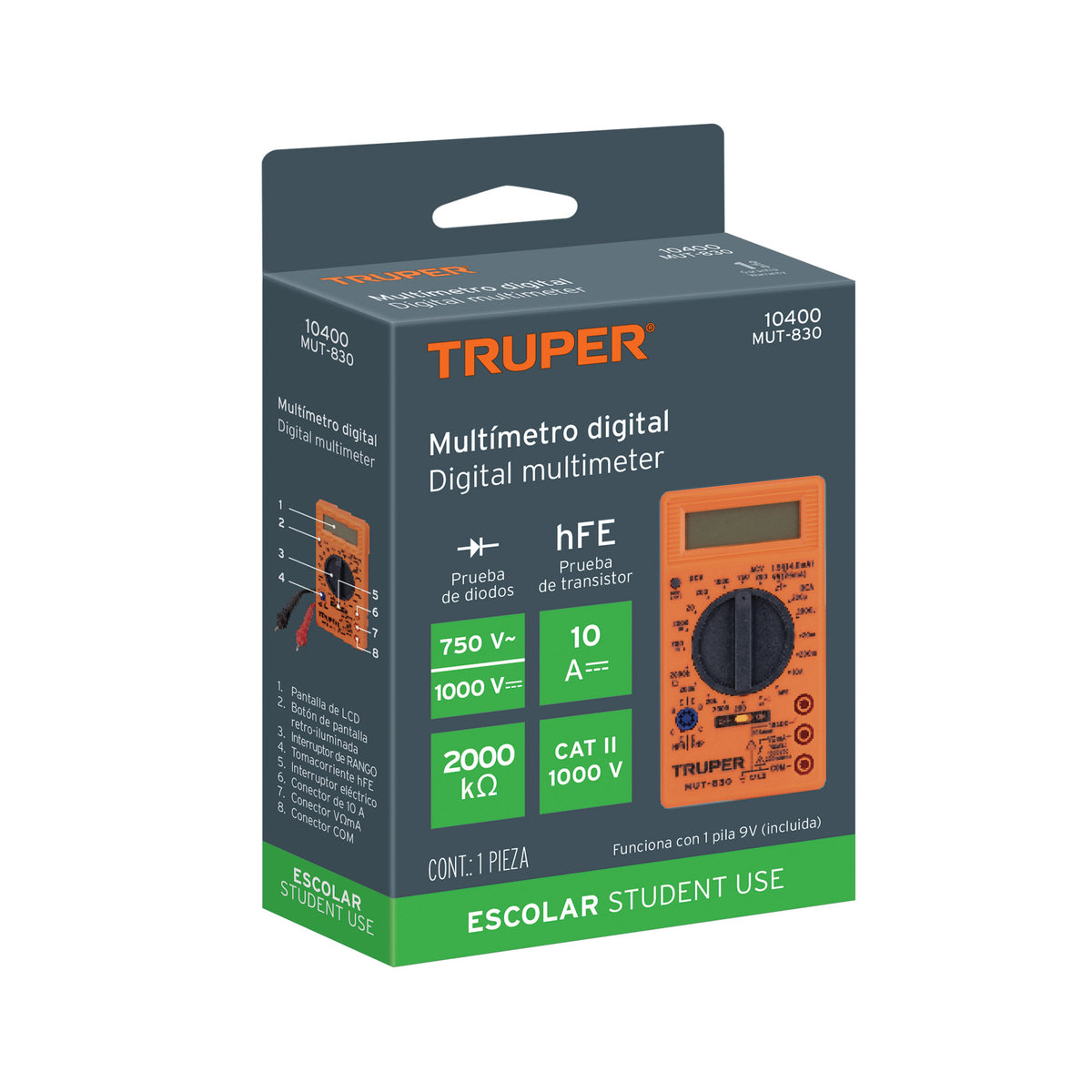 multimetro-digital-escolar – Casco de Oro Ferreterías