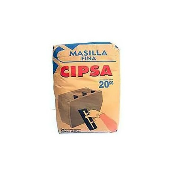 Masilla saco de 20 kg Cipsa – Casco de Oro Ferreterías
